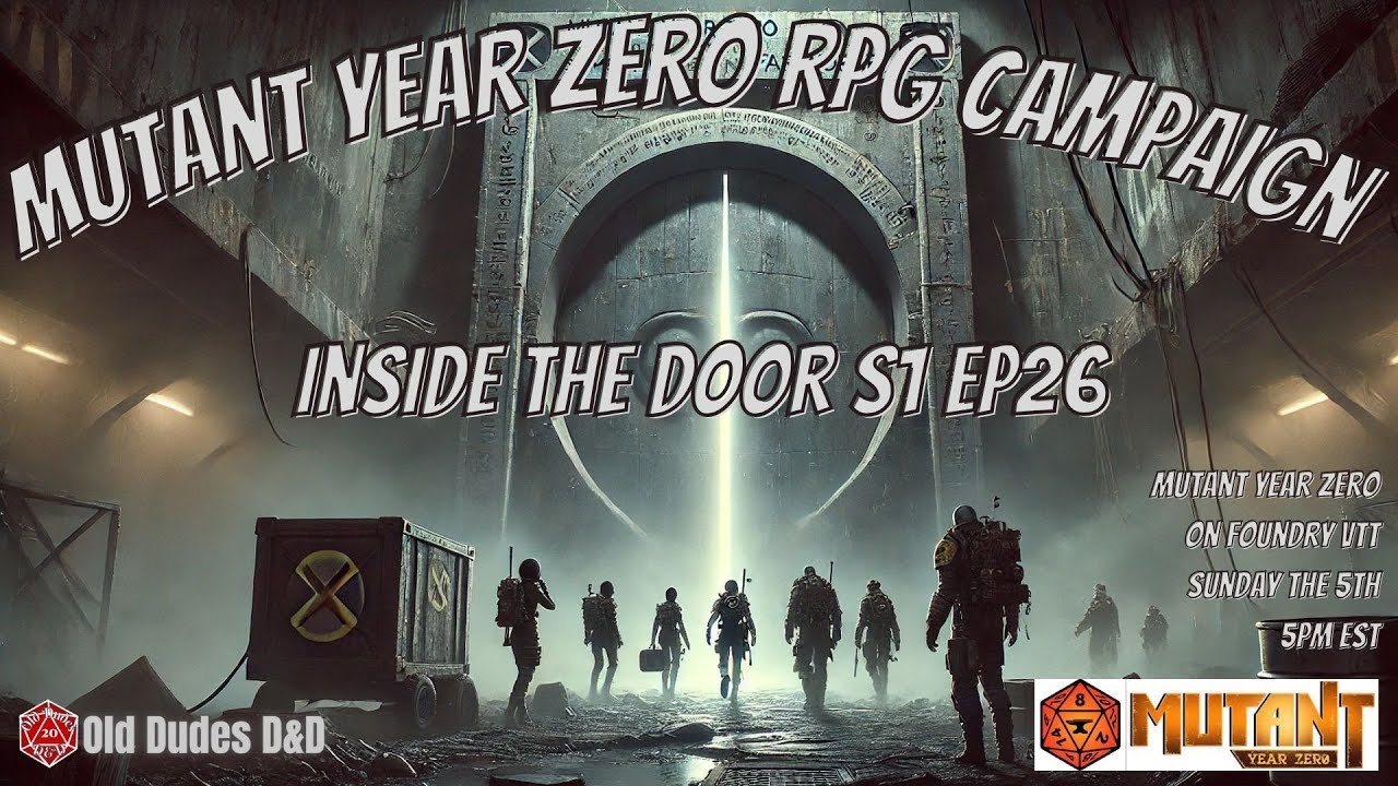 Mutant Year Zero RPG Live - Episode 26: Inside the Door - YouTube