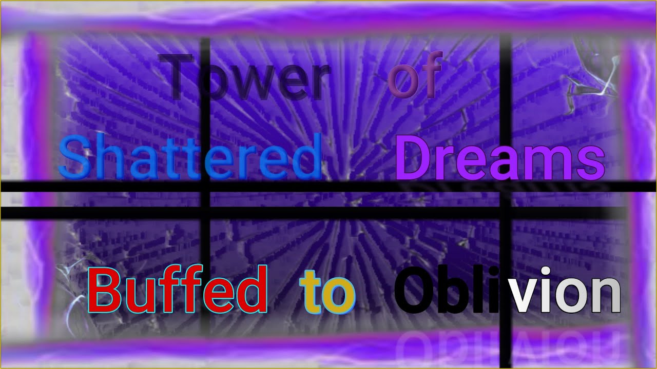 Roblox Juke's Towers of Hell Tower of Shattered Dreams : Buffed to ...