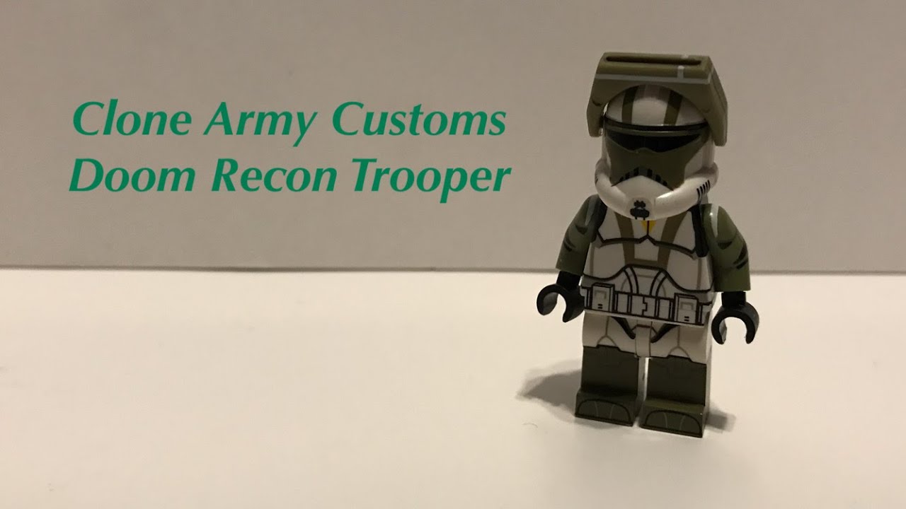 Clone Army Customs Review: Doom Unit Recon Trooper - YouTube