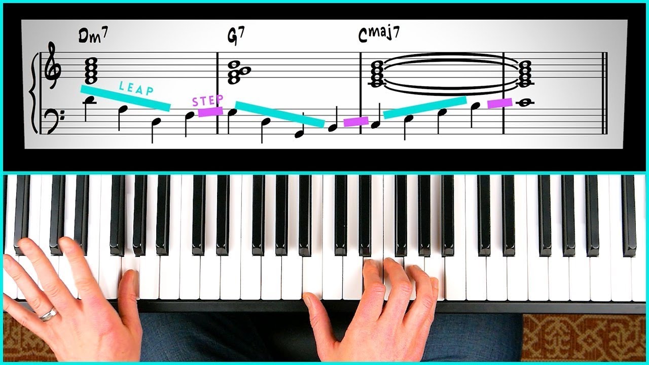 HOW TO WRITE A WALKING BASS LINE (JAZZ PIANO) - YouTube