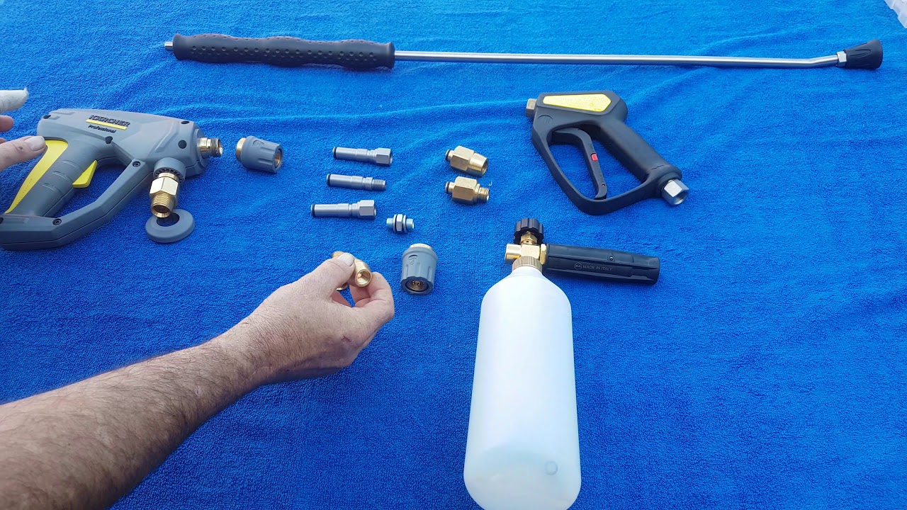 KARCHER EASYLOCK QUAD THREAD CONVERTERS TO STANDARD 22MM OR BSP AND ...