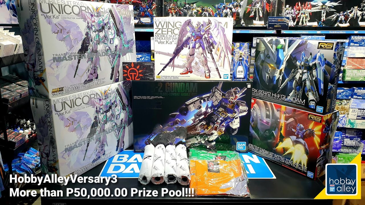 HOBBYALLEYVERSARY3 LIVE RAFFLE DRAW (FINAL) - YouTube