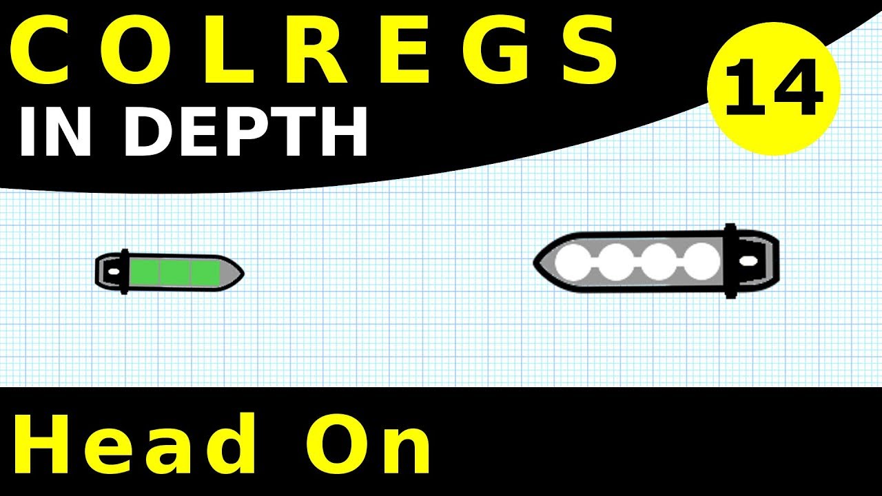 Rule 14: Head-on Situation | COLREGS In Depth - YouTube