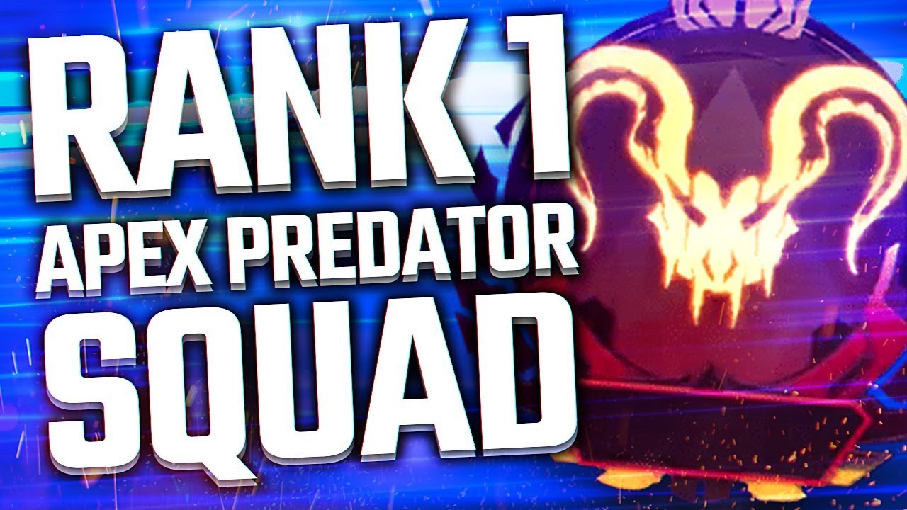 RANK 1 APEX PREDATOR SQUAD | TSM Diego - YouTube