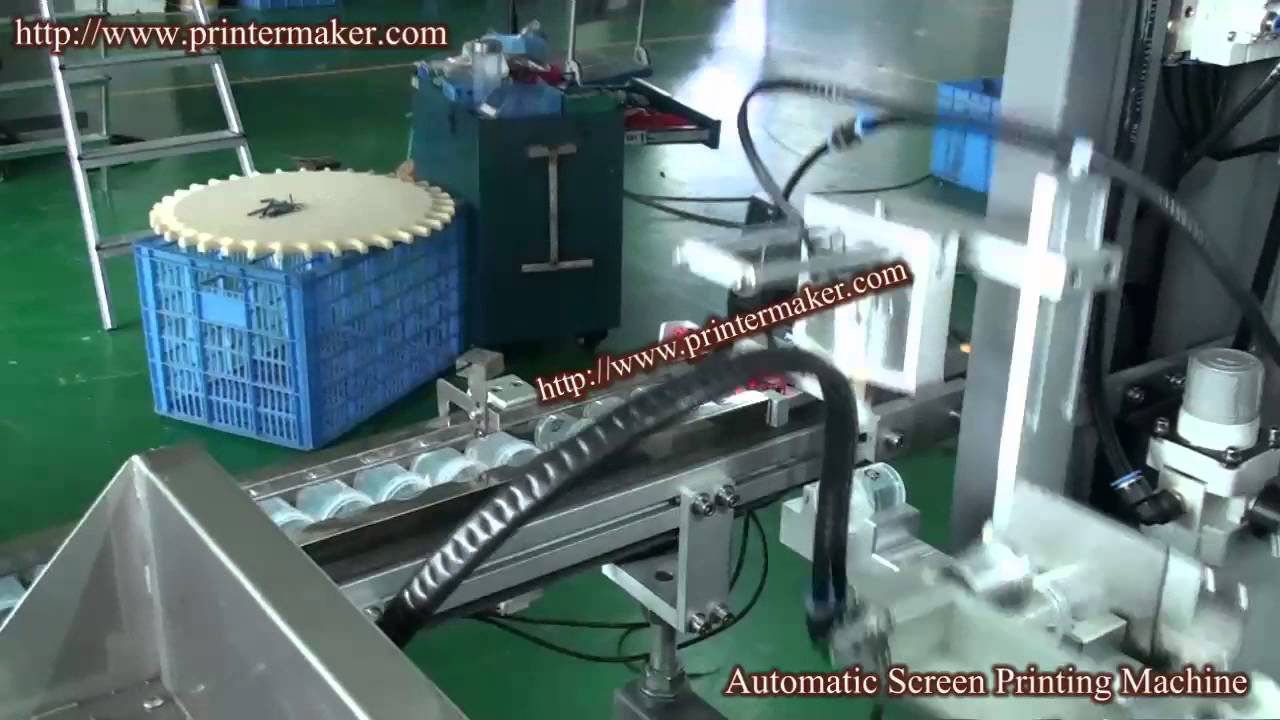 Automatic Feeding System Automatic Screen Printing Machine - YouTube