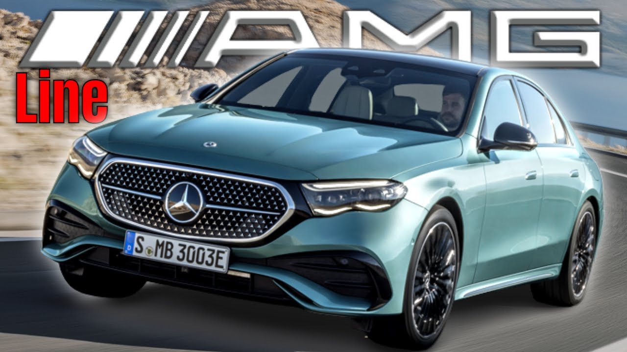 New 2024 Mercedes-Benz E-Class AMG Line - YouTube