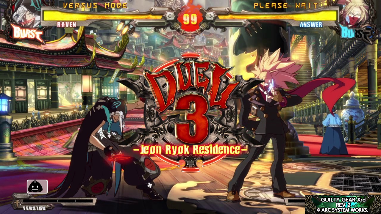 Guilty Gear Xrd REV 2| Raven vs Answer (Hard) - YouTube