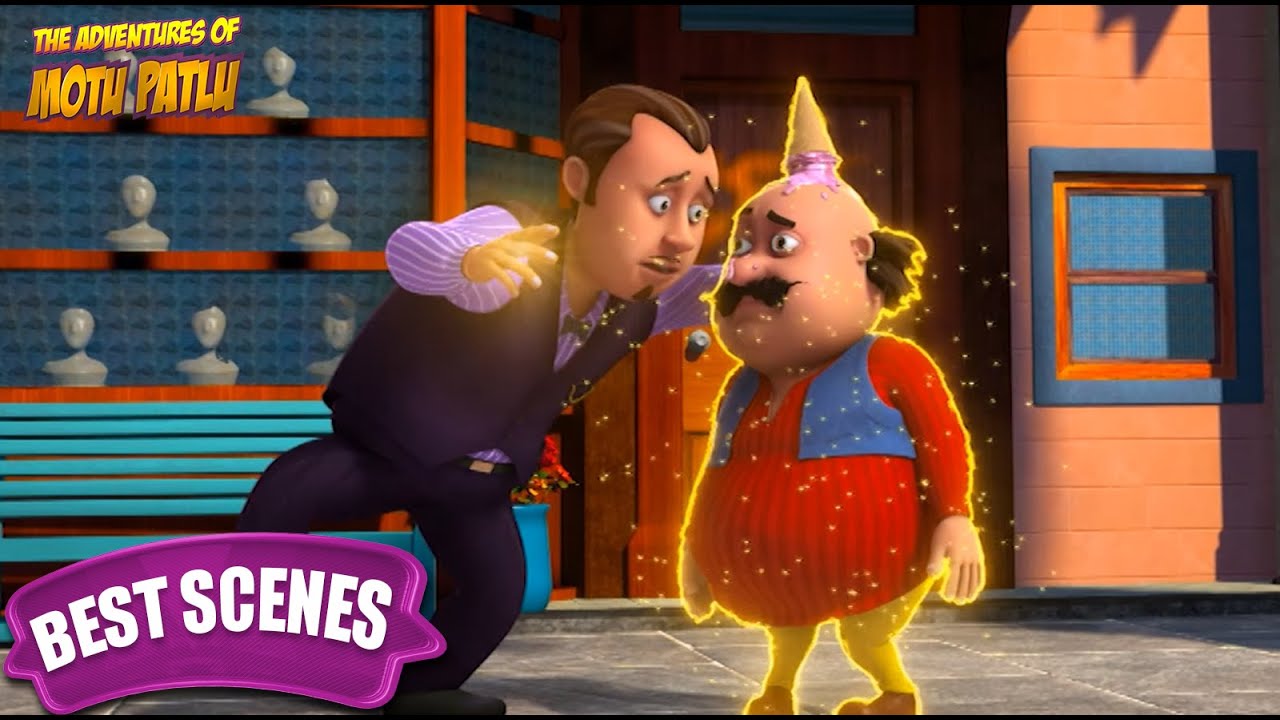 Flying Motu Patlu | Best Scene Compilation | 24 | Motu Patlu Cartoons ...