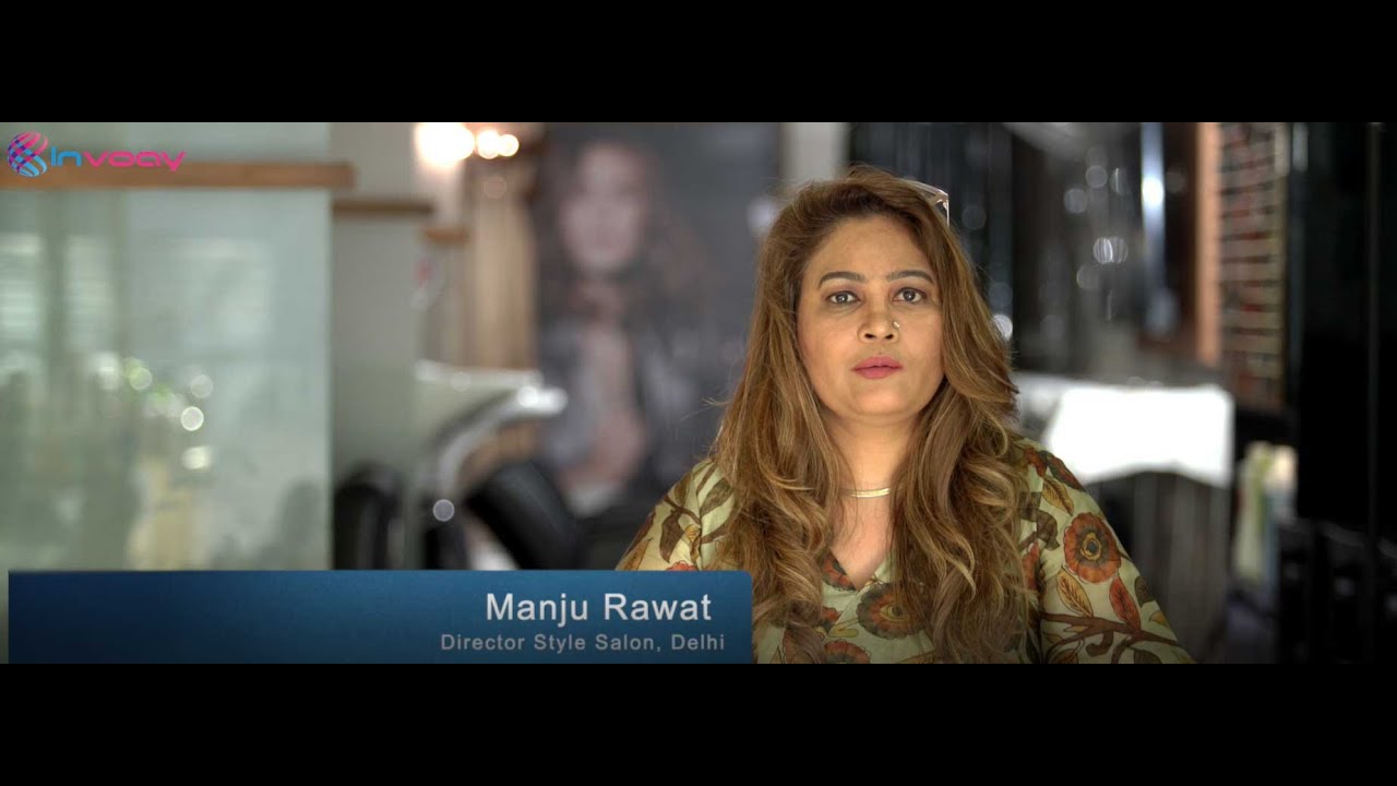 Manju Rawat & Styles Salon, Delhi: Thriving with Invoay Software | Success Story - YouTube