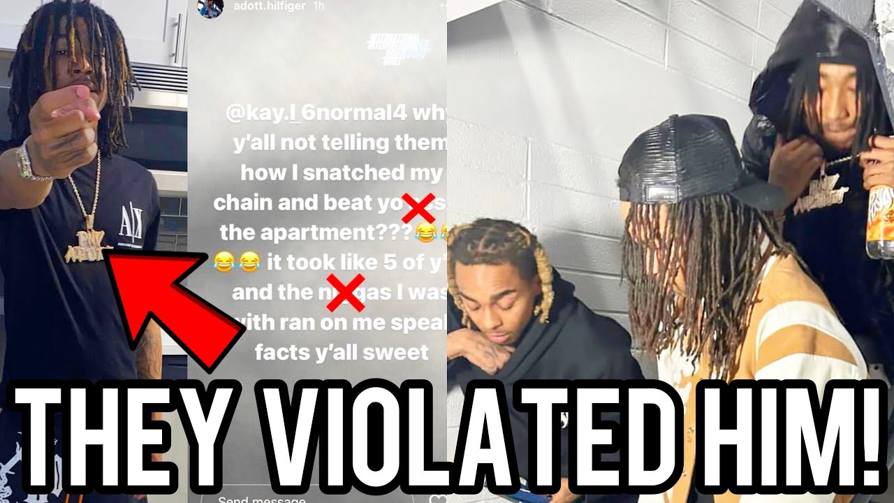 Oblock Members Took More Than Just Adott Hilfiger Chain This Is Crazy!😱 ...