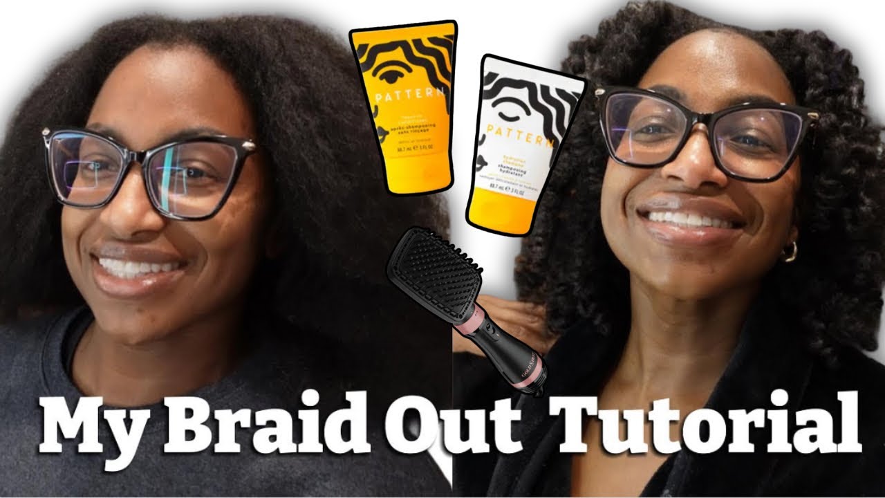 How to Do a Perfect Braid Out on Natural Hair | Step-by-Step Tutorial ...