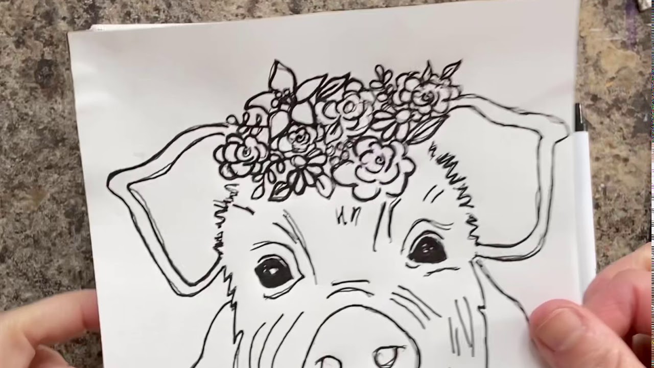 How To Transfer A Line Drawing Pattern Or Template To A Canvas YouTube how-to-transfer-a-line-drawing-pattern-or-template-to-a-canvas-youtube