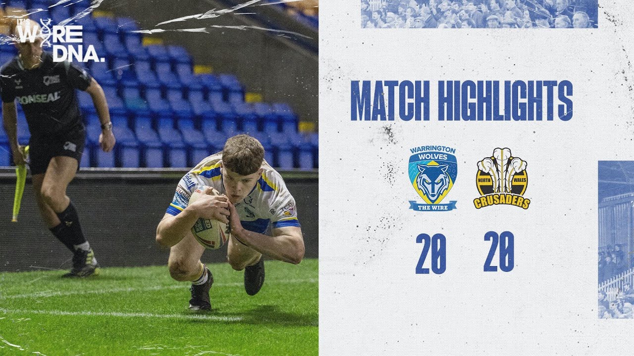 Pre-season Highlights | Warrington Wolves v North Wales Crusaders - YouTube
