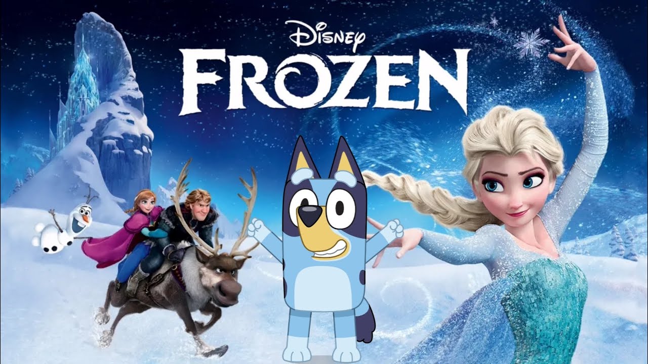 Bluey/Frozen parody 1 - YouTube