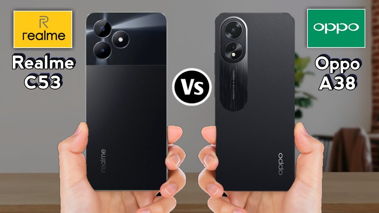 Realme C53 vs Oppo A38 - YouTube