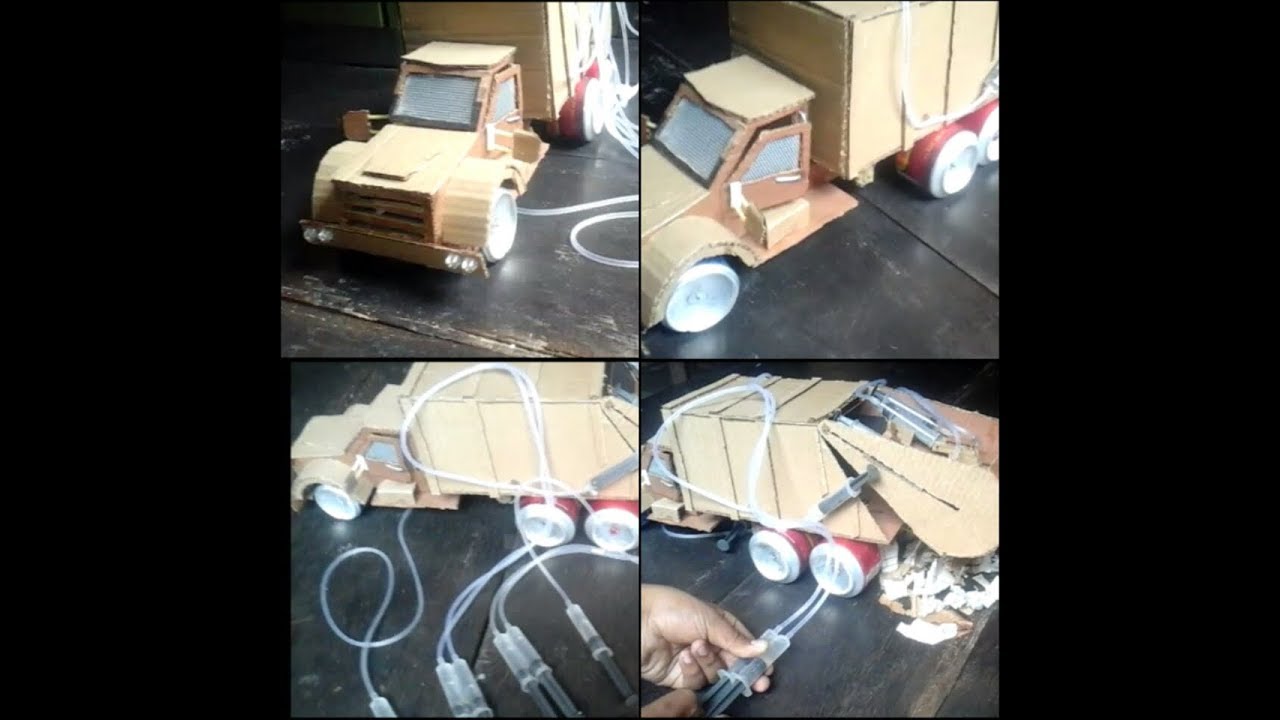 How to make a Amazing Garbage Truck | Harmeet Crafts - YouTube