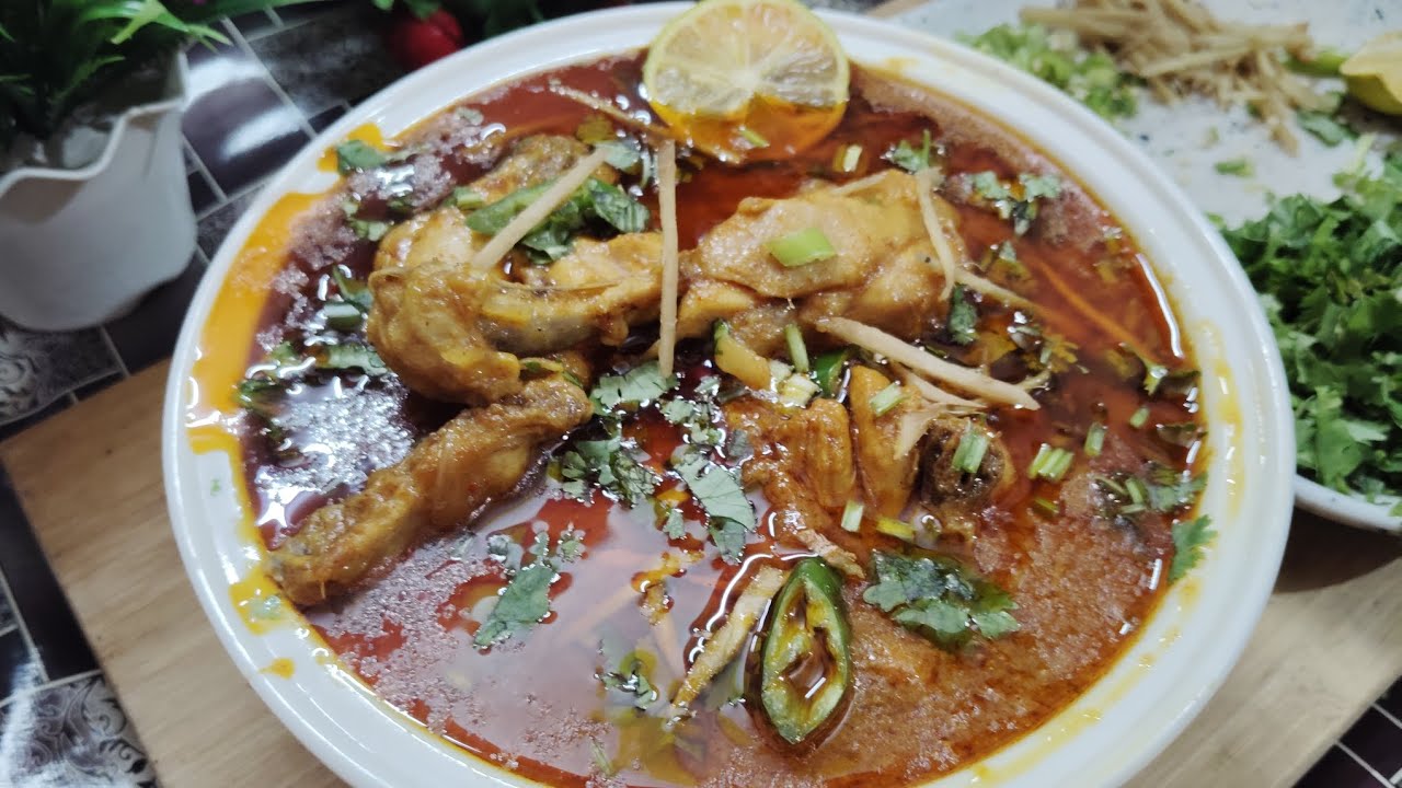 Delhi Ki Famous Restaurant Style Chicken Nihari||Chicken Nihari recipe ...