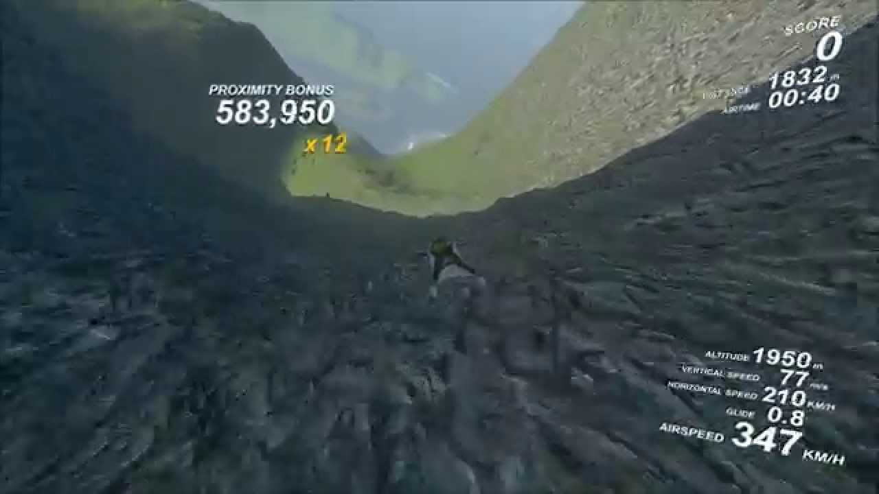 Wingsuit Game- Wingsuitflyer- WSF - YouTube
