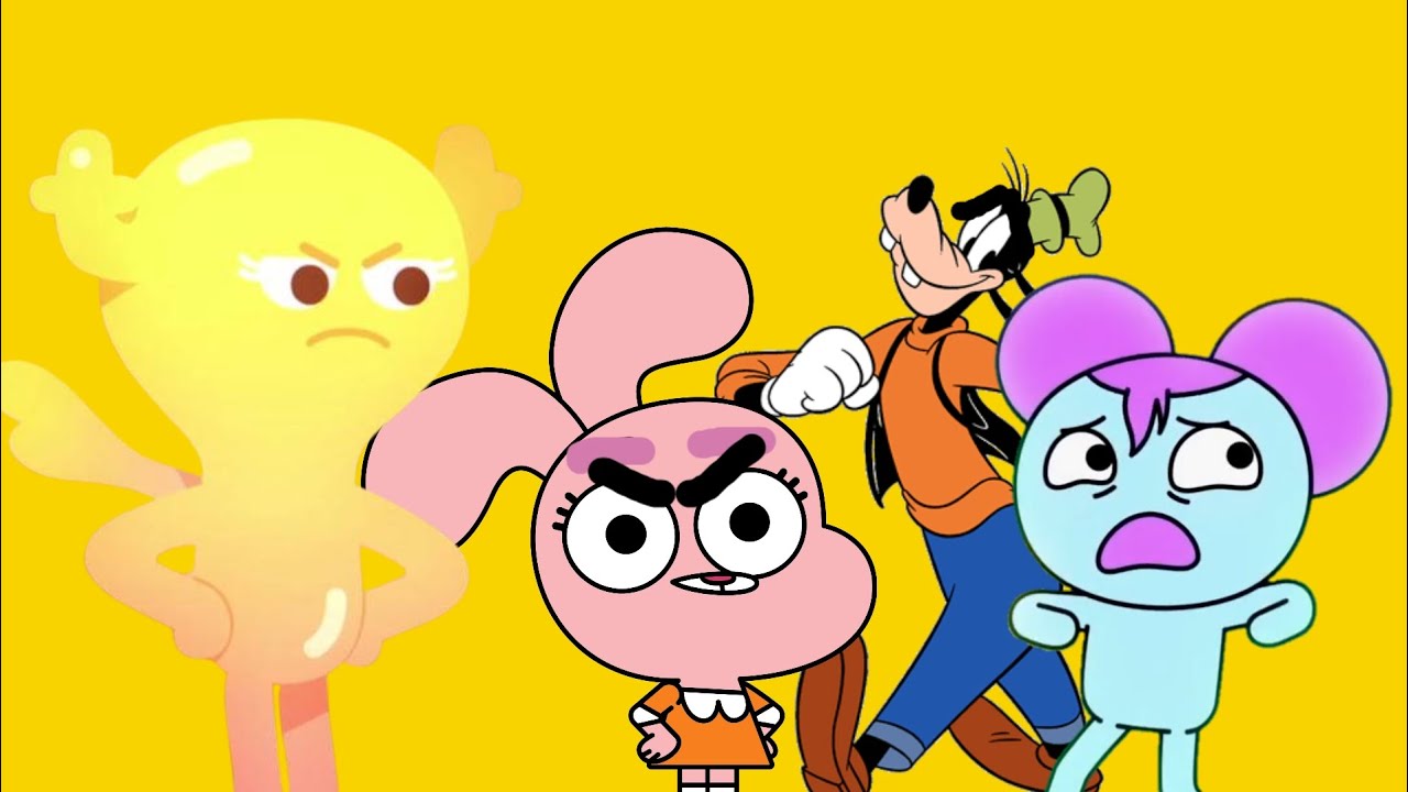 Cuando Anaís y Penny masacran a Goofy y Pibby - YouTube