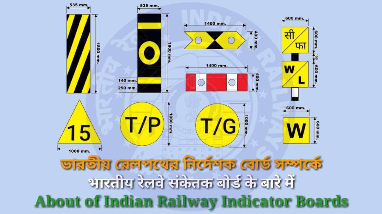 About of Indian Railway Indicator Boards - YouTube