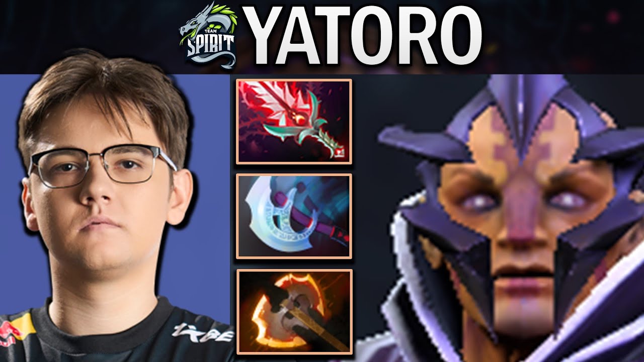 Anti-Mage Dota 2 Gameplay Yatoro with 20 Kills - Bloodthorn - YouTube