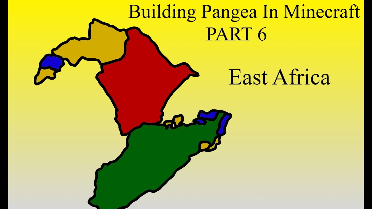How to build Pangea in Minecraft - Part 6 - East Africa - YouTube
