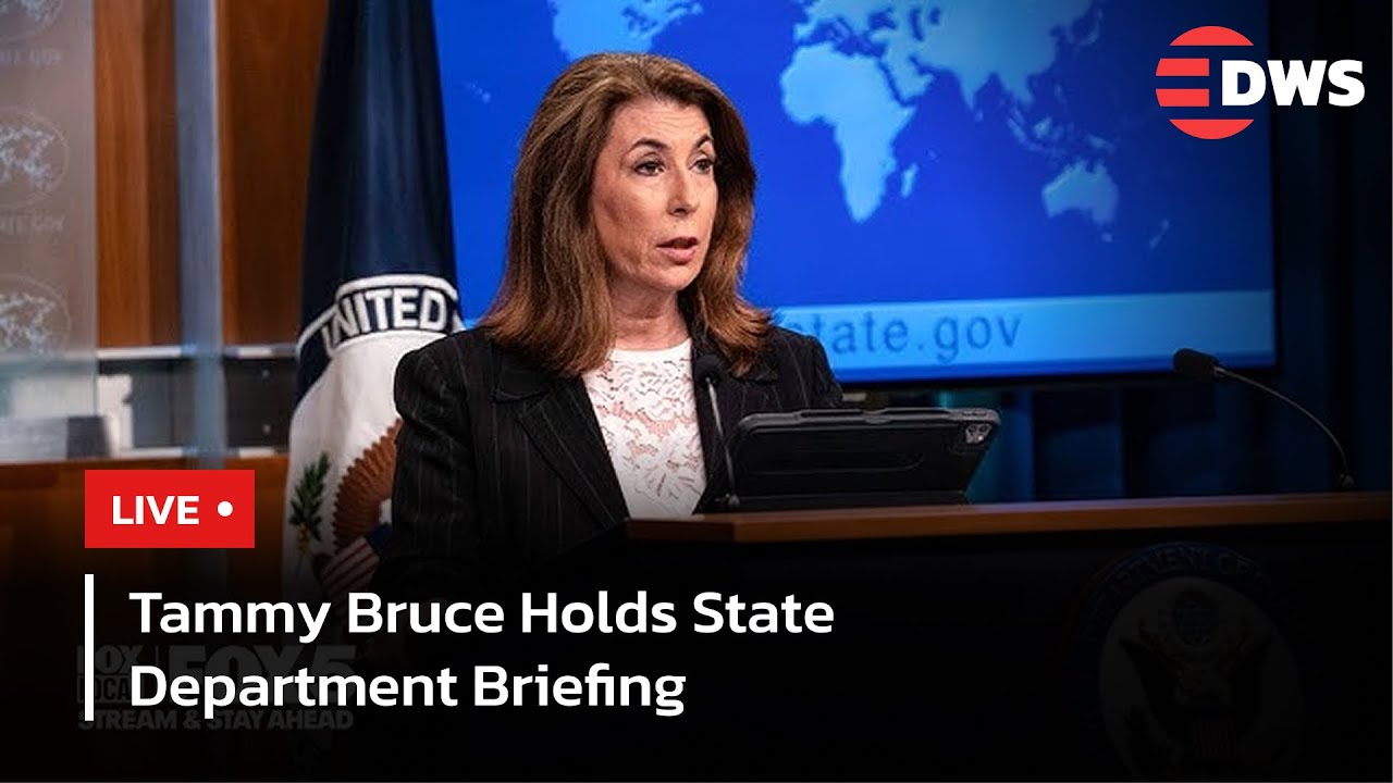 LIVE: State Department Briefing with Tammy Bruce | Key Foreign Policy ...