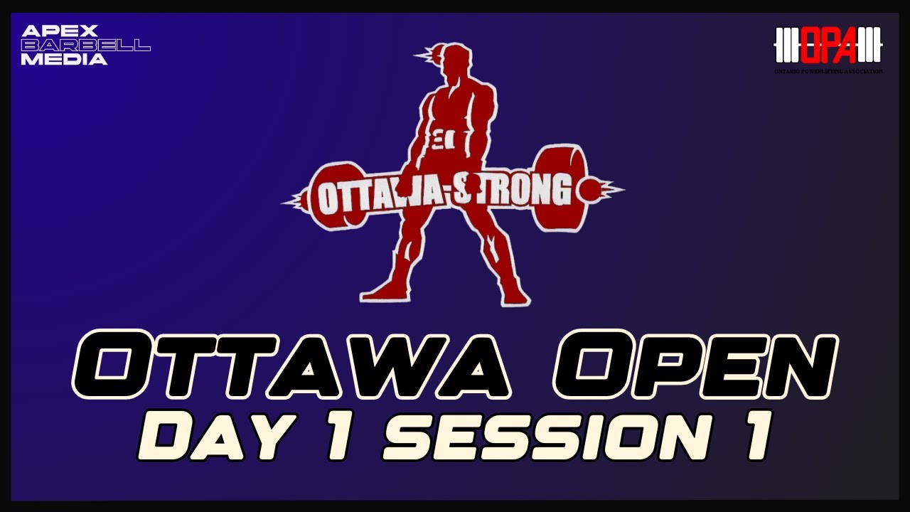 Ottawa Open 2024 - Day 1 Session 1 - YouTube