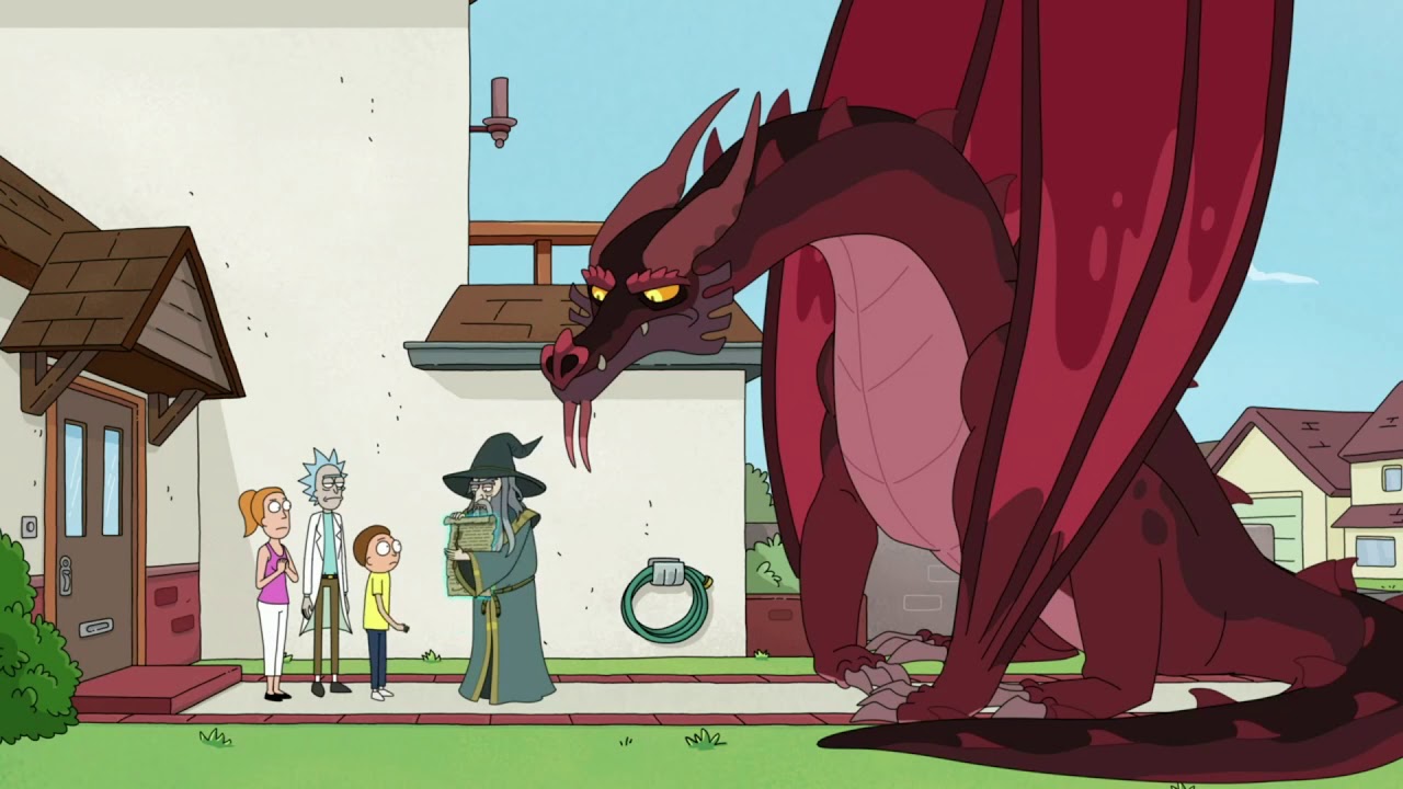 El dragon de Morty - Rick y Morty - YouTube