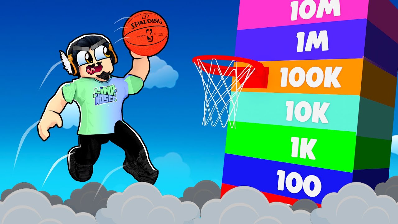 QUANTO MAIS EU TREINO, MAIS ALTO EU FAÇO CESTA!! [Super Dunk] - ROBLOX ...