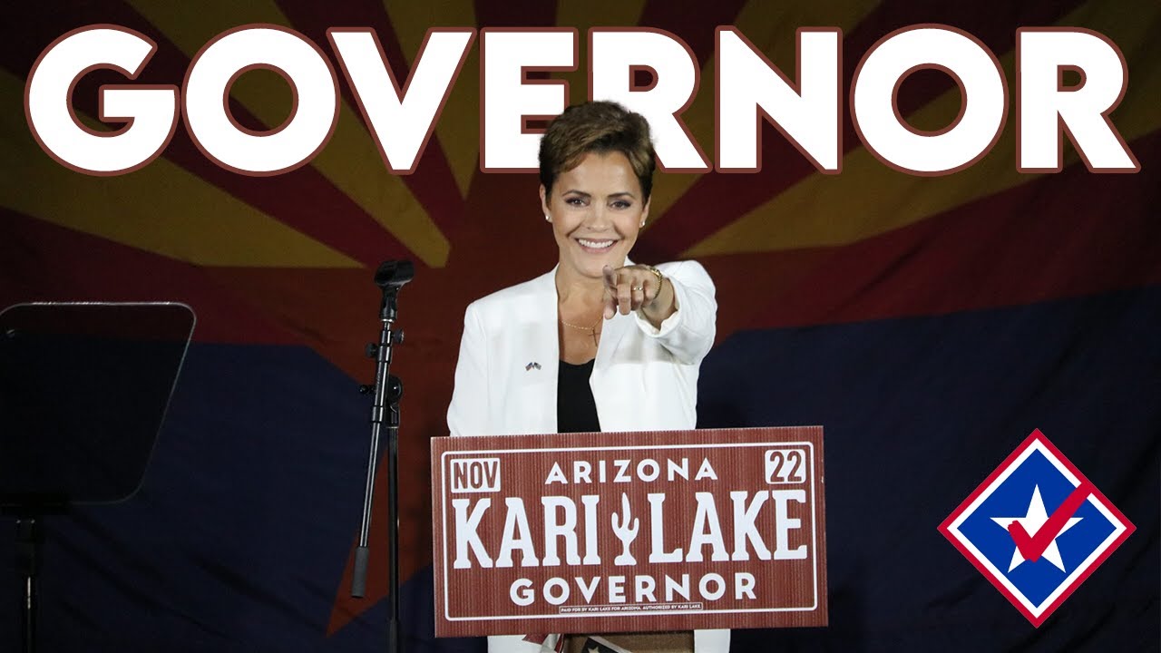 Kari Lake On Track to Be Next Arizona Governor - YouTube