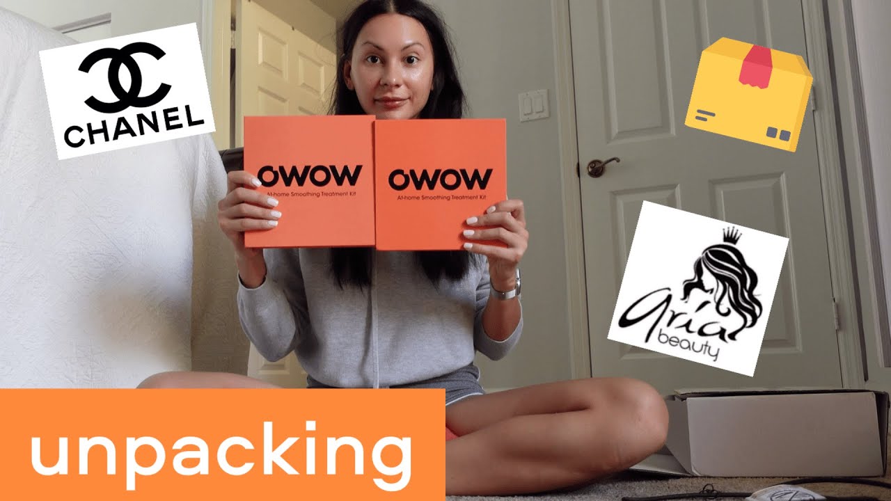 Unpacking Chanel / Edible Beauty / OWOW / Aria Beauty - YouTube