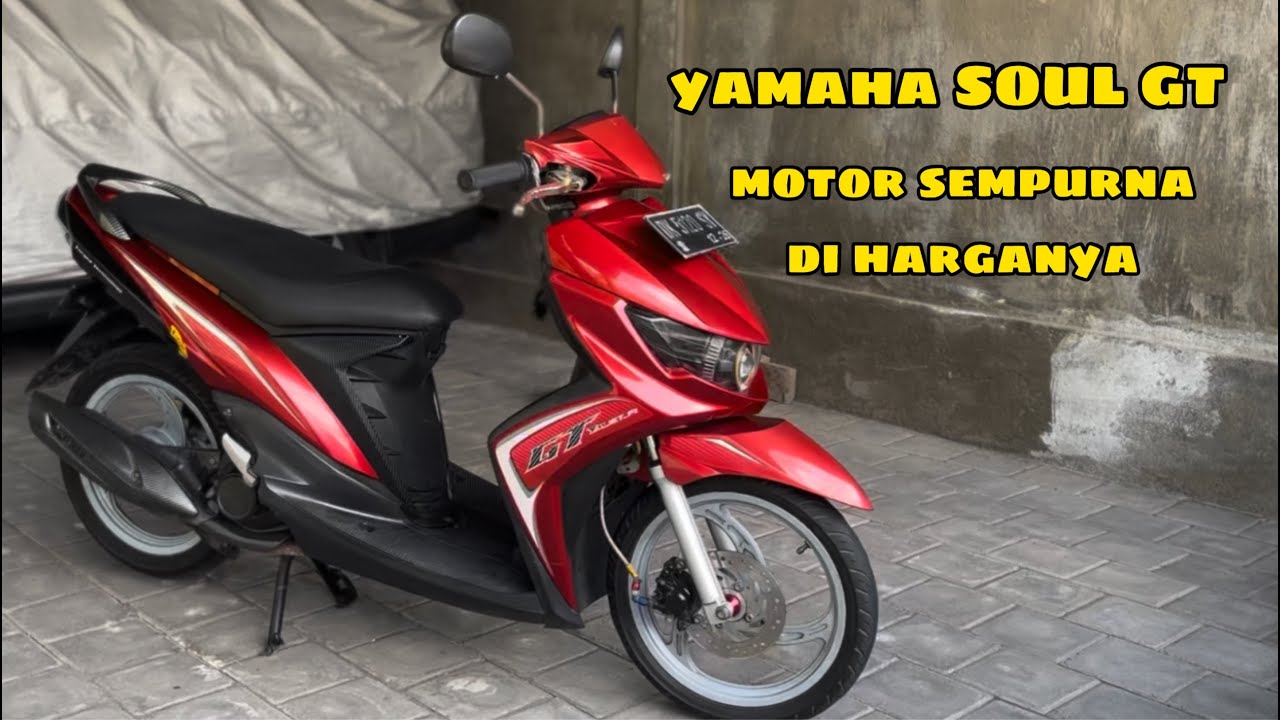 YAMAHA SOUL GT MOTOR BEKAS MURAH PALING LAYAK DI BELI - YouTube