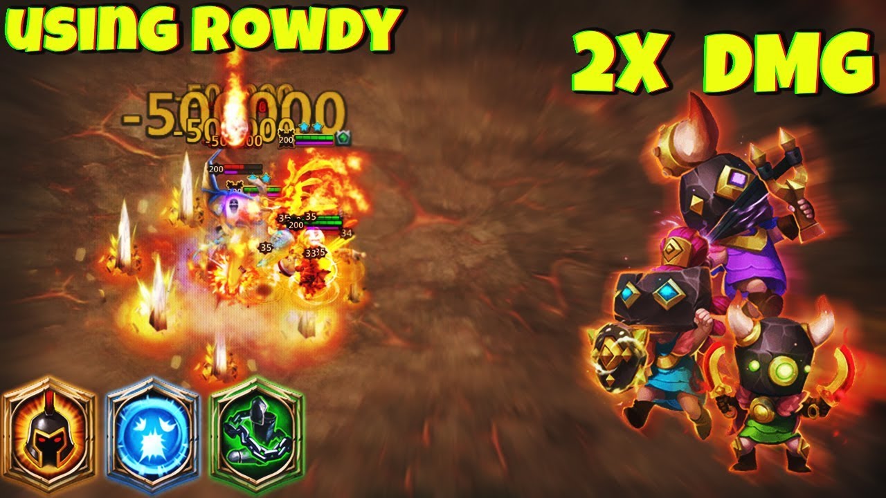 Rowdy Rascals | In ArchDemon Deflect | HIGH DPS ? | SCATTER | CASTLE ...