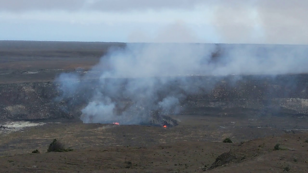 Hawaiian Volcano Observatory - Kīlauea Volcano Eruption - YouTube