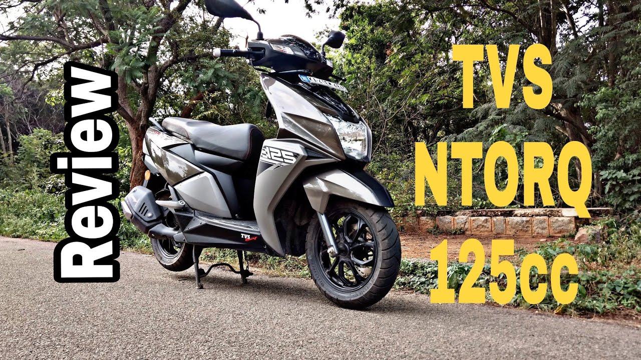 Should you buy the new TVS Ntorq? || Review and walkaround || Metallic ...
