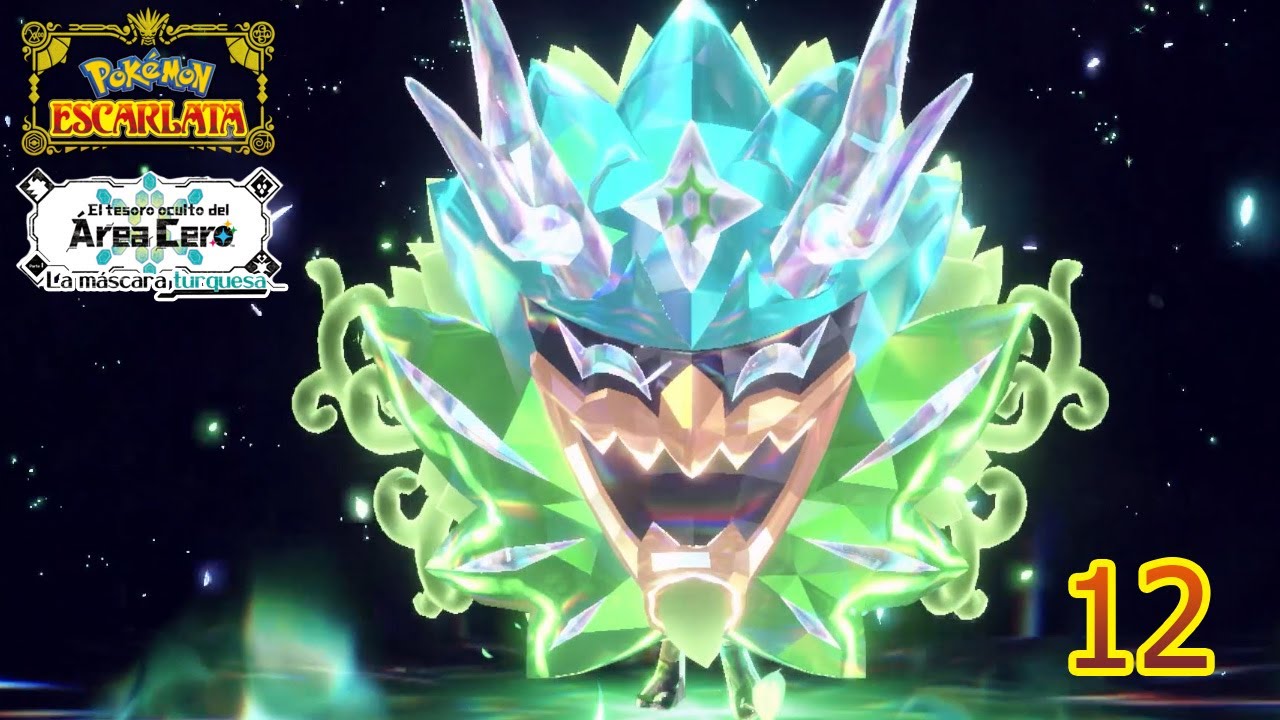 12 El poder de Ogerpon - La Máscara Turquesa [Pokémon Escarlata DLC ...