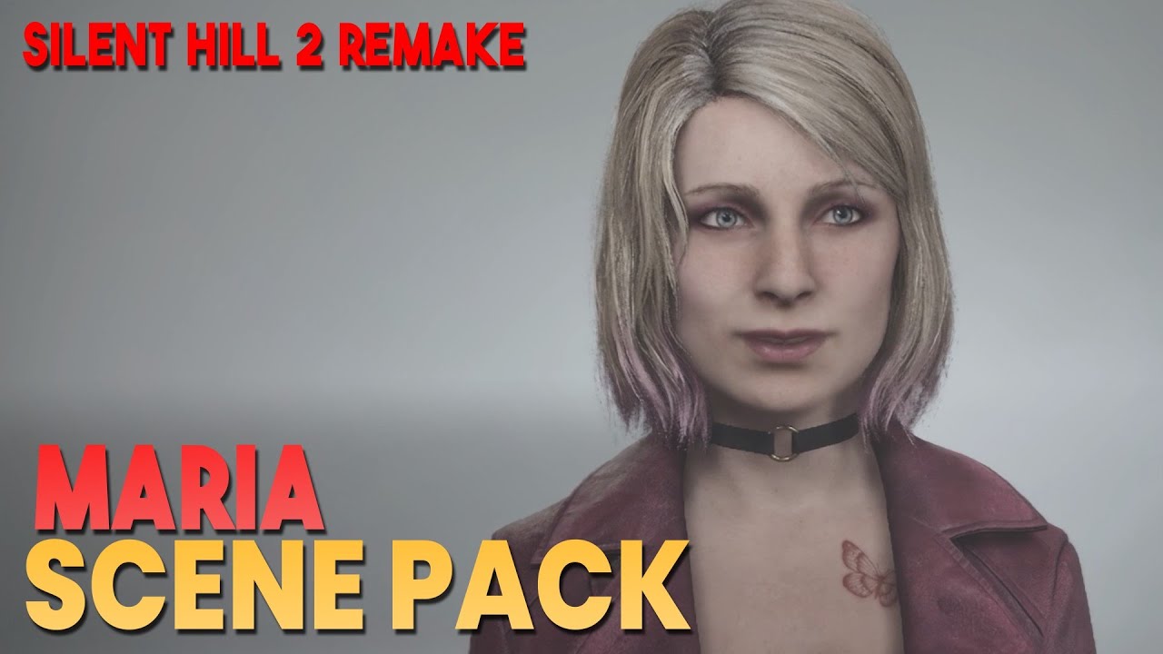 Maria Scene Pack || Silent Hill 2 Remake || 1080p, 60FPS - YouTube