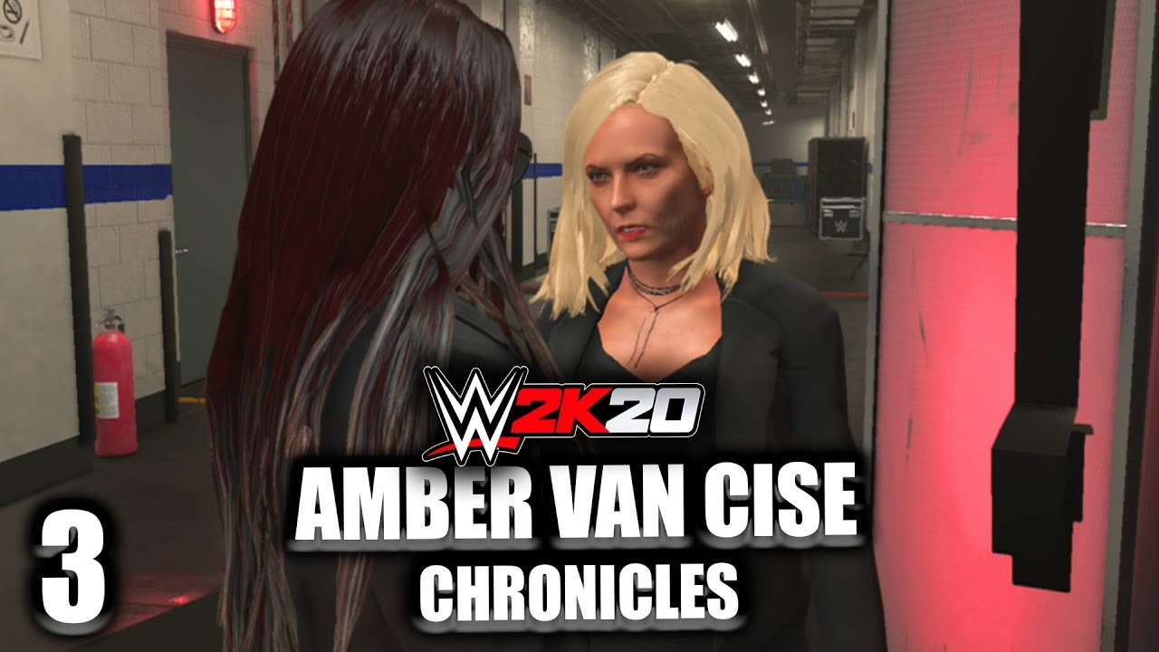 WWE 2K20 AMBER VAN CISE CHRONICLES - INTERVIEW WITH RENEE YOUNG! (PART 3) - YouTube