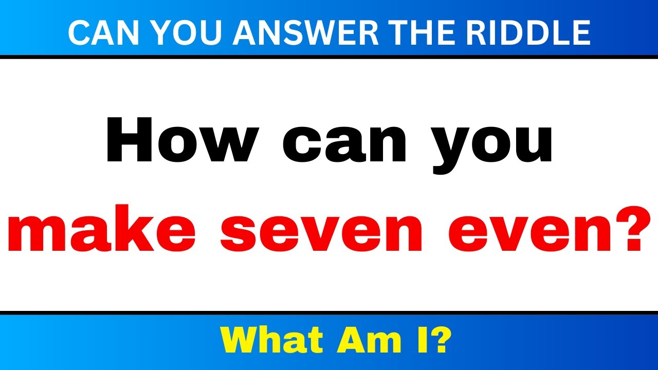 Are you a genius? Can you answer these 10 tricky riddles? | Riddles ...