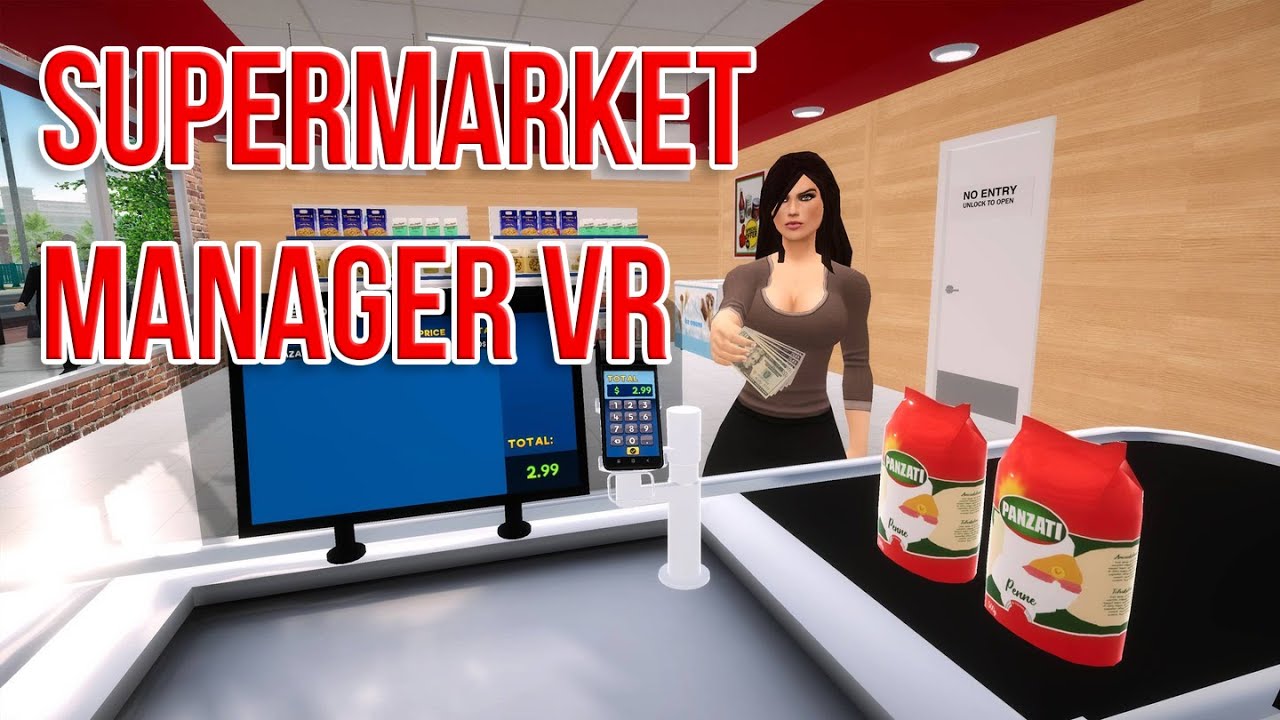 Supermarket Manager VR | PREVIEW PURE VR GAMEPLAY MECHANICS | META ...