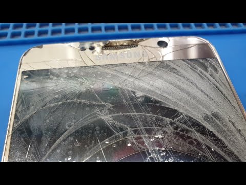 Samsung note 5 glass change | samsung note 5 broken glass replacement| without mobile open - YouTube