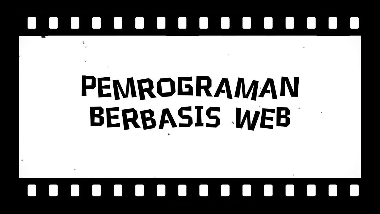 TUGAS 2 PEMROGRAMAN BERBASIS WEB - YouTube