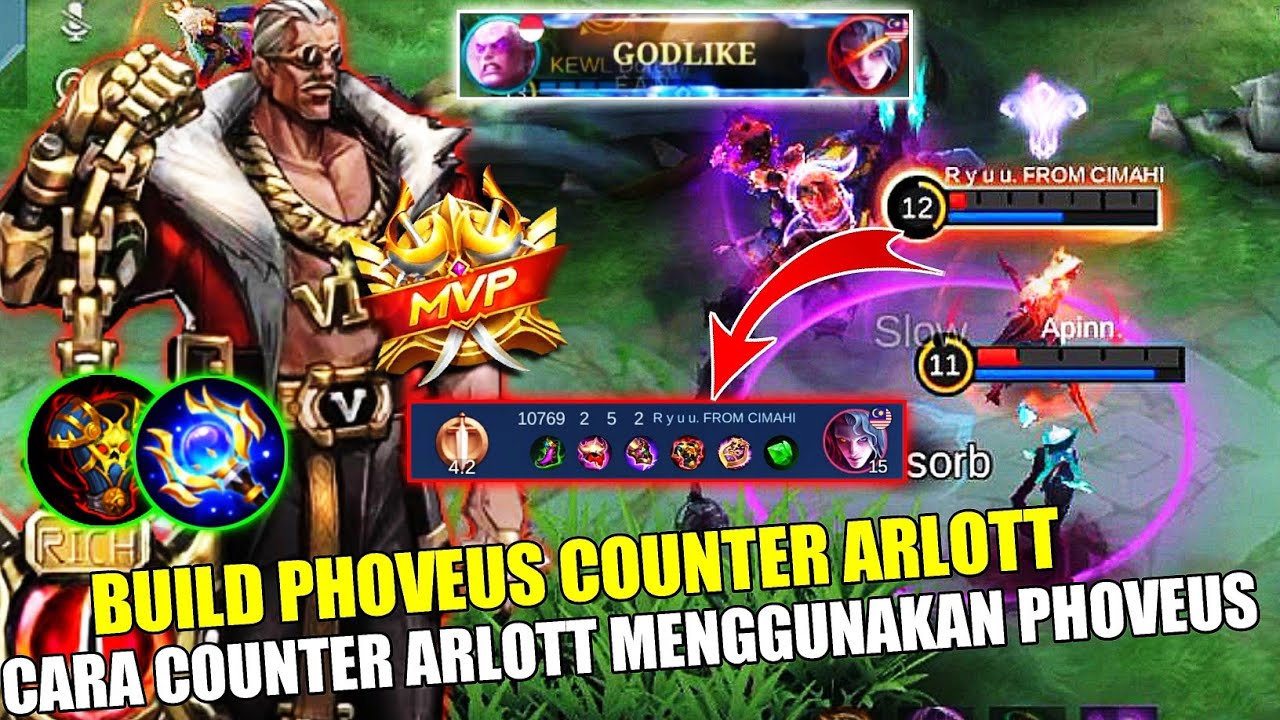 PHOVEUS BEST BUILD | PHOVEUS MOBILE LEGENDS - GAMEPLAY HERO PHOVEUS ...