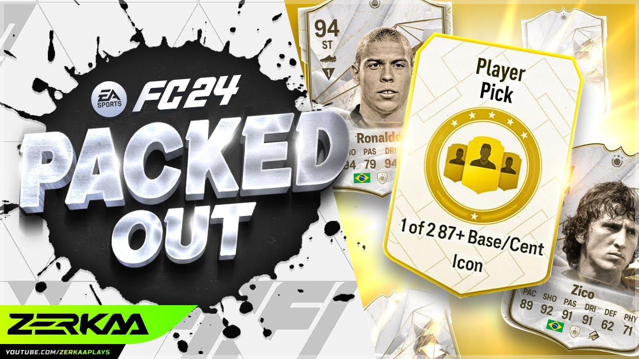 OPENING AN *INSANE* ICON PLAYER PICK (EAFC 24 Packed Out #32) - YouTube