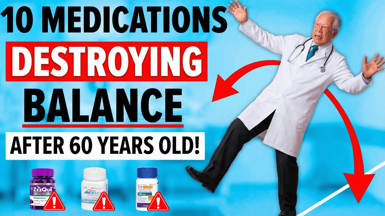 Japan's Oldest Doctor: 10 Medications Destroying Your Balance After 60 ...