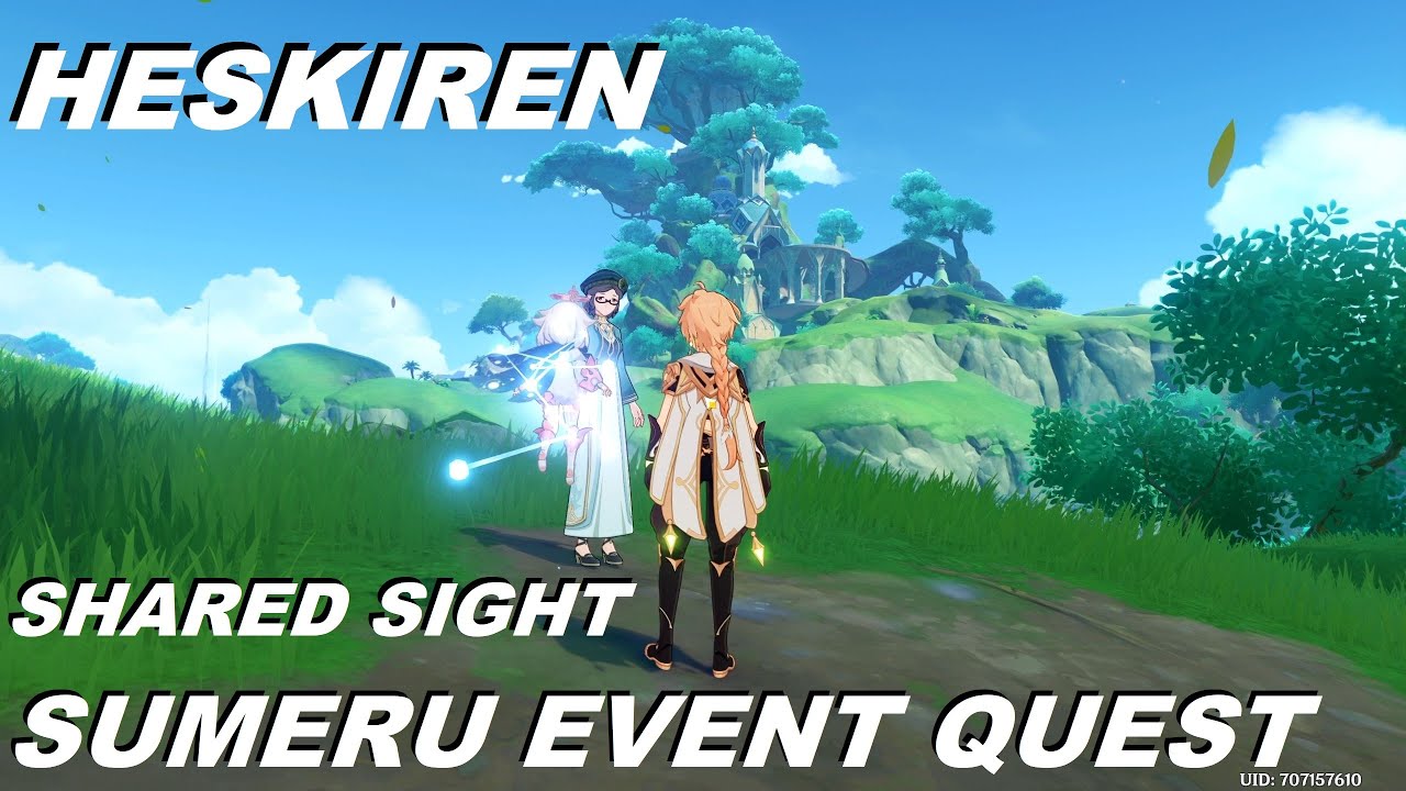 #GenshinImpact #367 - | Shared Sight | Sumeru Event Quest - YouTube