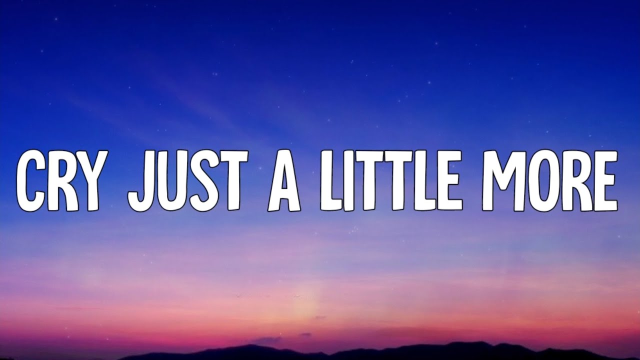 Mari Bella - Cry Just A Little (Lyrics) - YouTube Music