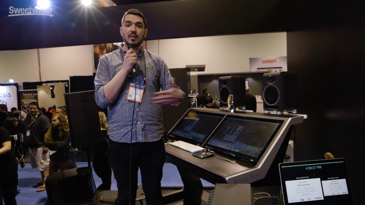 Slate Raven MTi Core Station at Winter NAMM 2017 - YouTube