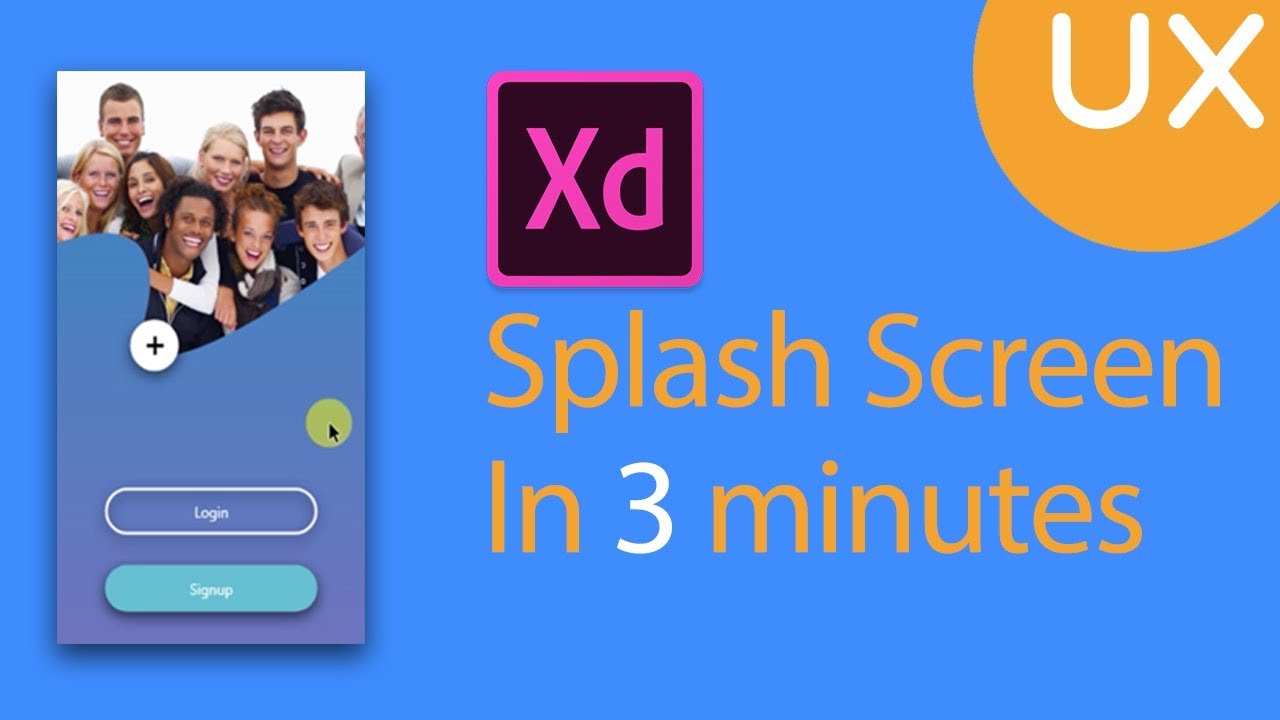 Splash Screen in 3 minutes | Adobe XD - YouTube